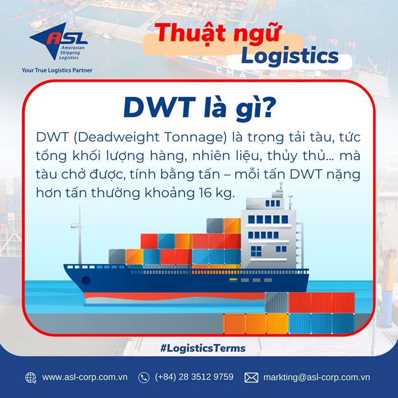 Ý NGHĨA CỦA TEU, FEU, VÀ DWT TRONG VẬN TẢI CONTAINER