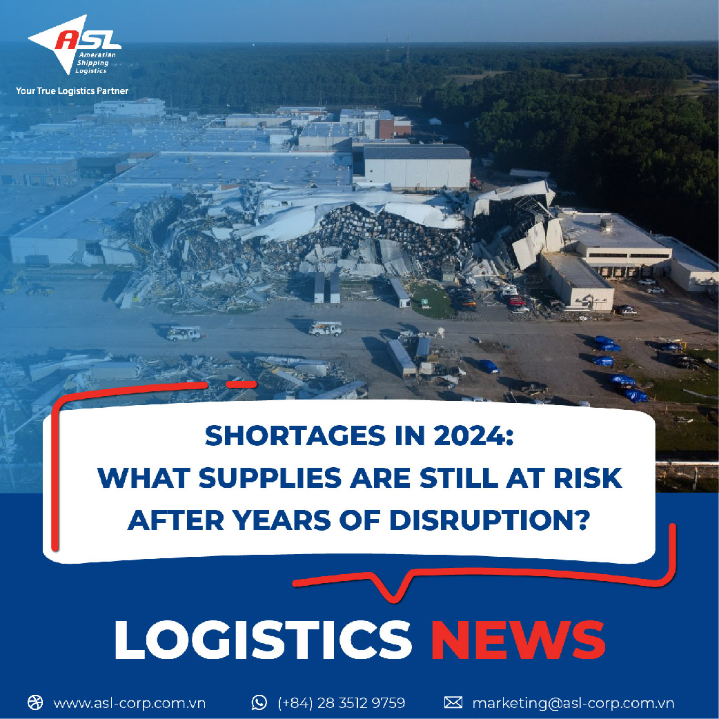 SHORTAGES IN 2024: WHAT SUPPLIES ARE STILL AT RISK AFTER YEARS OF ...