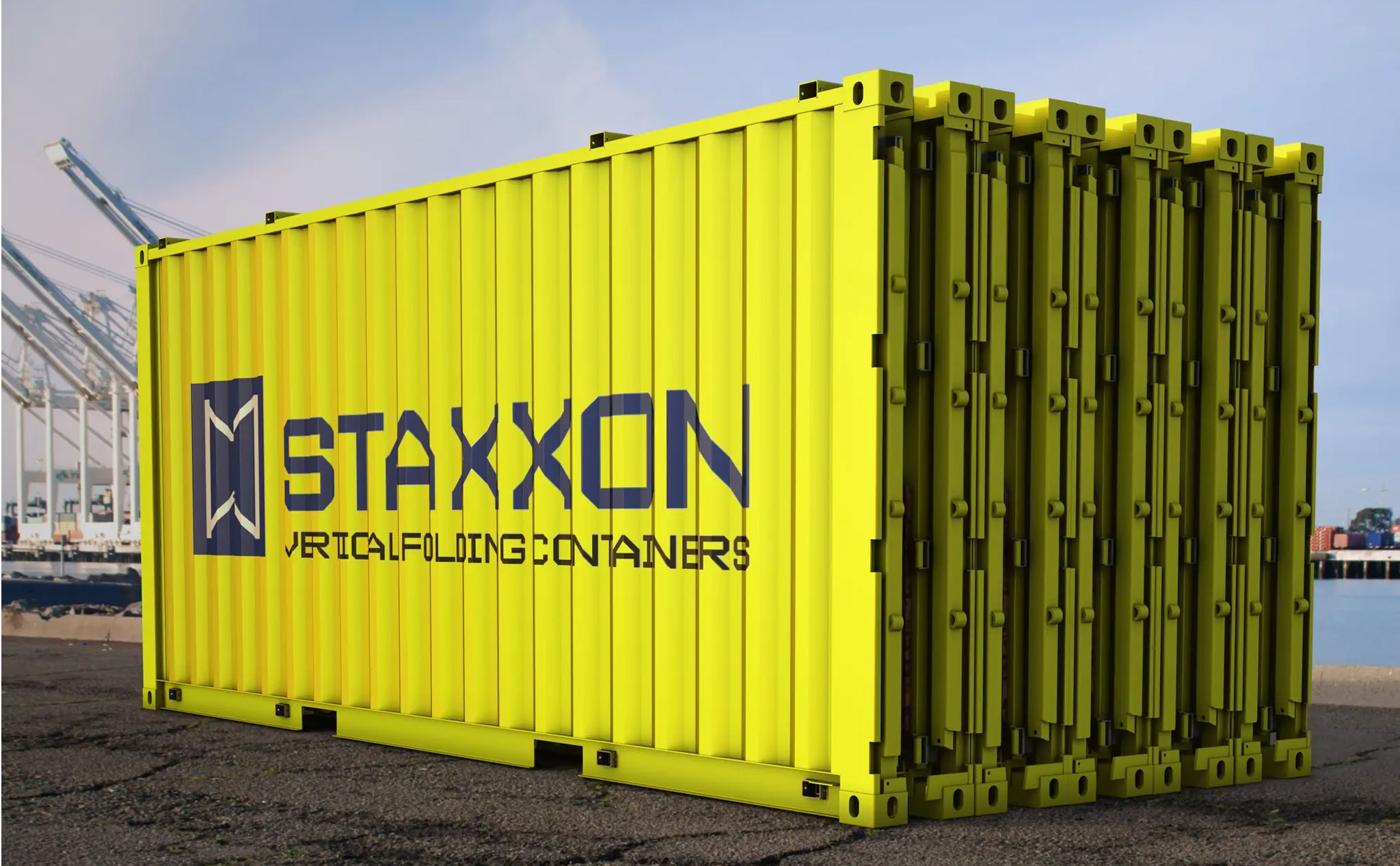 CONTAINER GẤP GỌN GIÚP GIẢI QUYẾT TÌNH TRẠNG TẮC NGHẼN Ở CẢNG VÀ TỐI ƯU ...